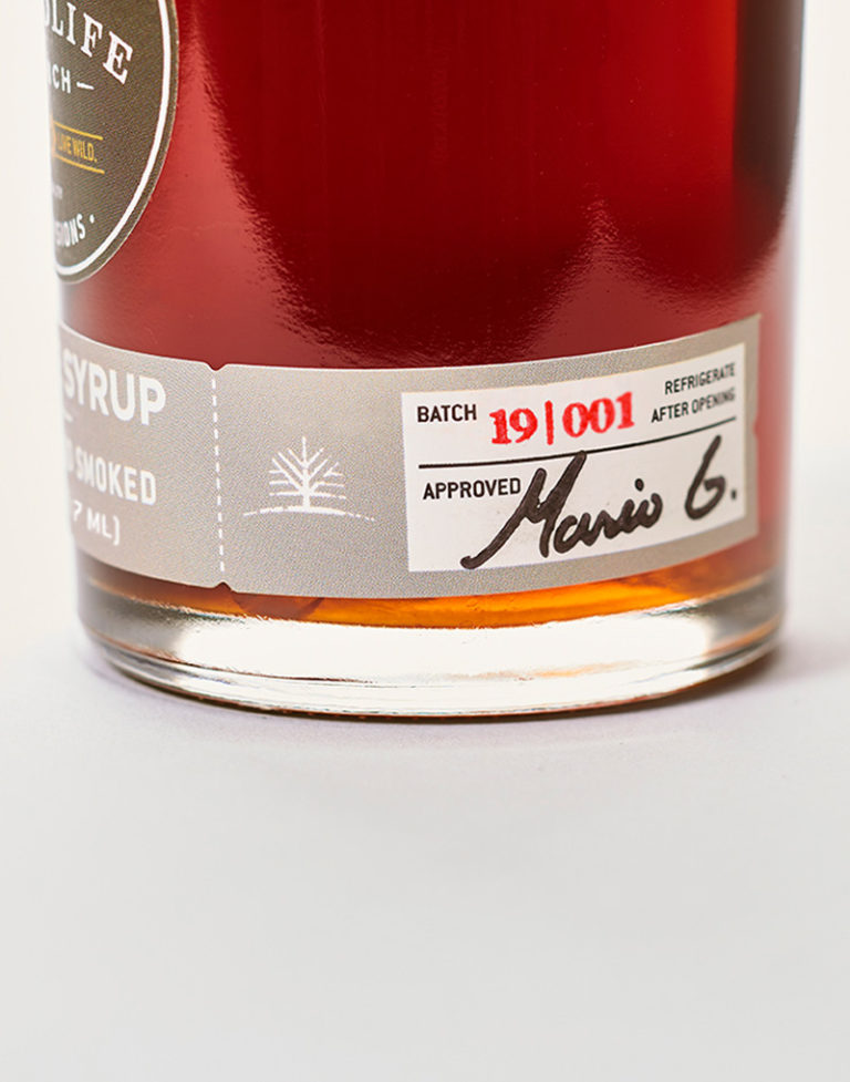 WLR Maple Syrup Applewood Smoked (8 FL OZ.) - Woodlife Ranch